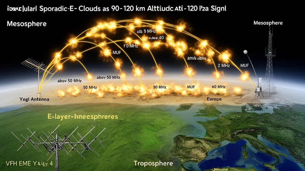 Sporadic-E Propagation: The Complete Guide for 6m Operators